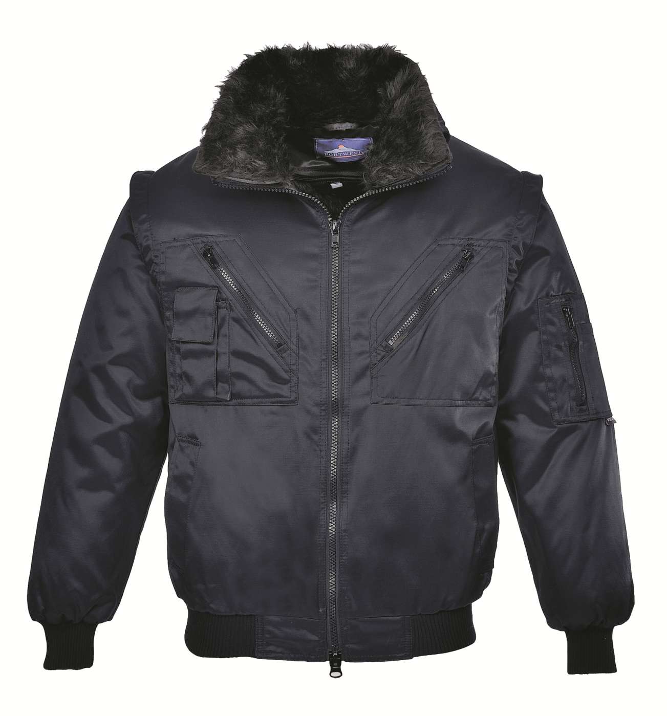 Portwest 4 in 1 Shower Resistant Pilot Jacket PJ10